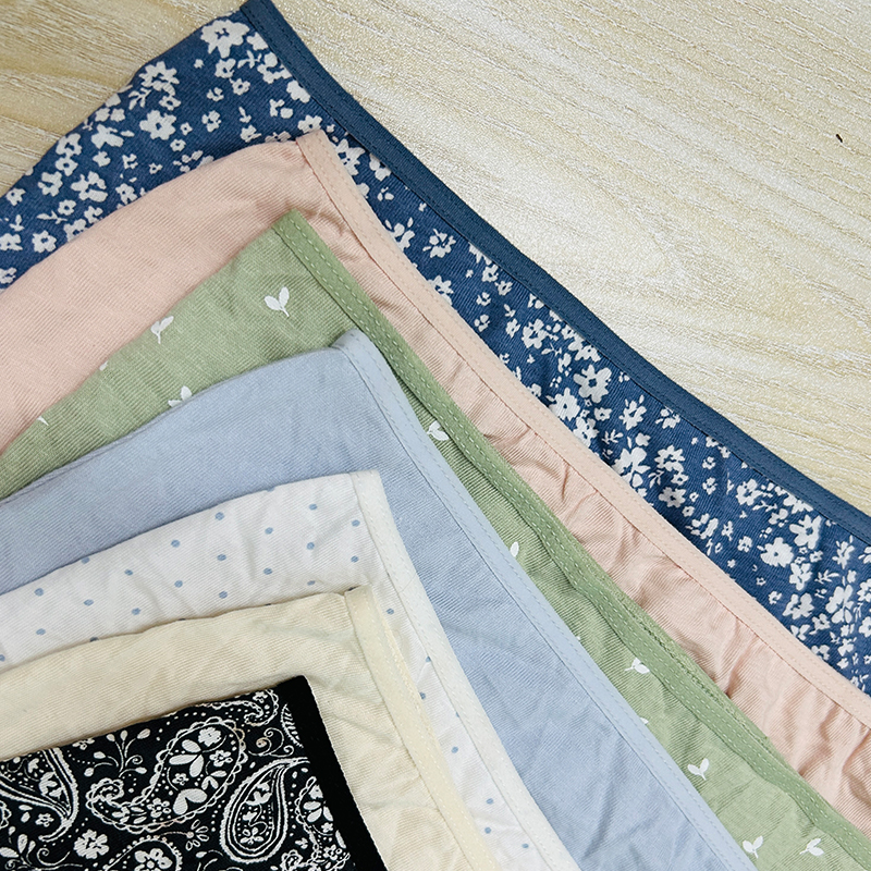 Pack of 5 Womens Assorted High Waisted Full Back Cover Cotton Panties ...